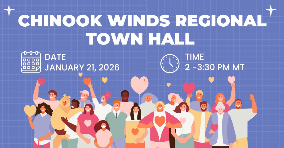 Next Town Hall on January 21, 2026 - Chinook Winds Region